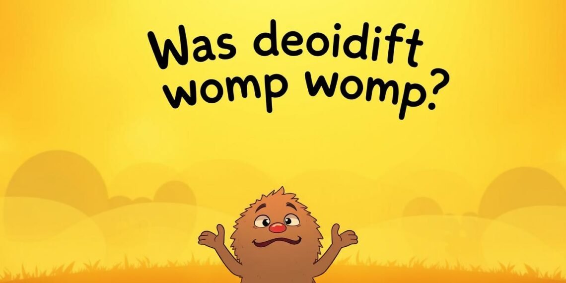 Was bedeutet womp womp: Der Internet-Ausdruck erklärt